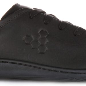 Vivobarefoot Addis L Women's Ergonomic Design Natural Comfo Sneakers (Black, Size 9)