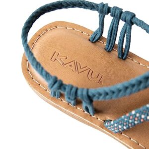 KAVU Alderbrooke Rope Women's Sandals - Vintage Blue-8