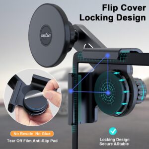 Ciencimy Tesla Phone Mount【Stronger Magnet Power】【Flip Cover Locking Design】 Compatible with Tesla Model 3/Y & iPhone 15/14/13/12 Mini Pro Max Plus,Perfect Tesla Accessories 2023