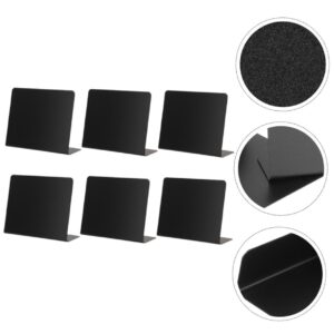 Ciieeo 6pcs House Decorations for Home Food Decor Miniture Decoration Multifunctional Chalkboards Desktop Billboards Price Boards for Menu Blackboard Decorate Label Holder Message Board