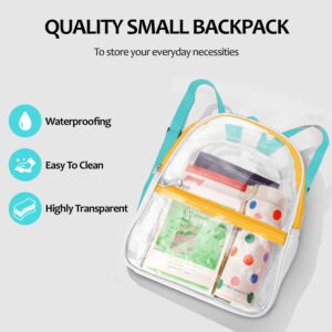 emissary Clear Backpack Stadium Approved, Heavy Duty Clear Backpacks For School, Clear Bookbag For School, See Through Backpack, Clear Plastic Backpack, Clear Concert Backpack, Transparent Backpack