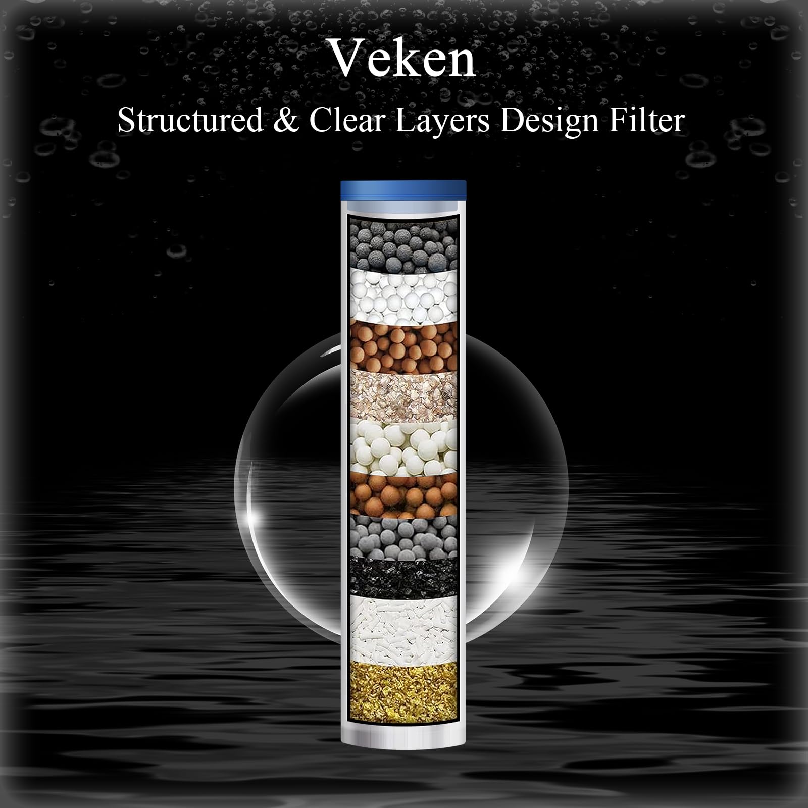 Veken Filtered Shower Head with Handheld