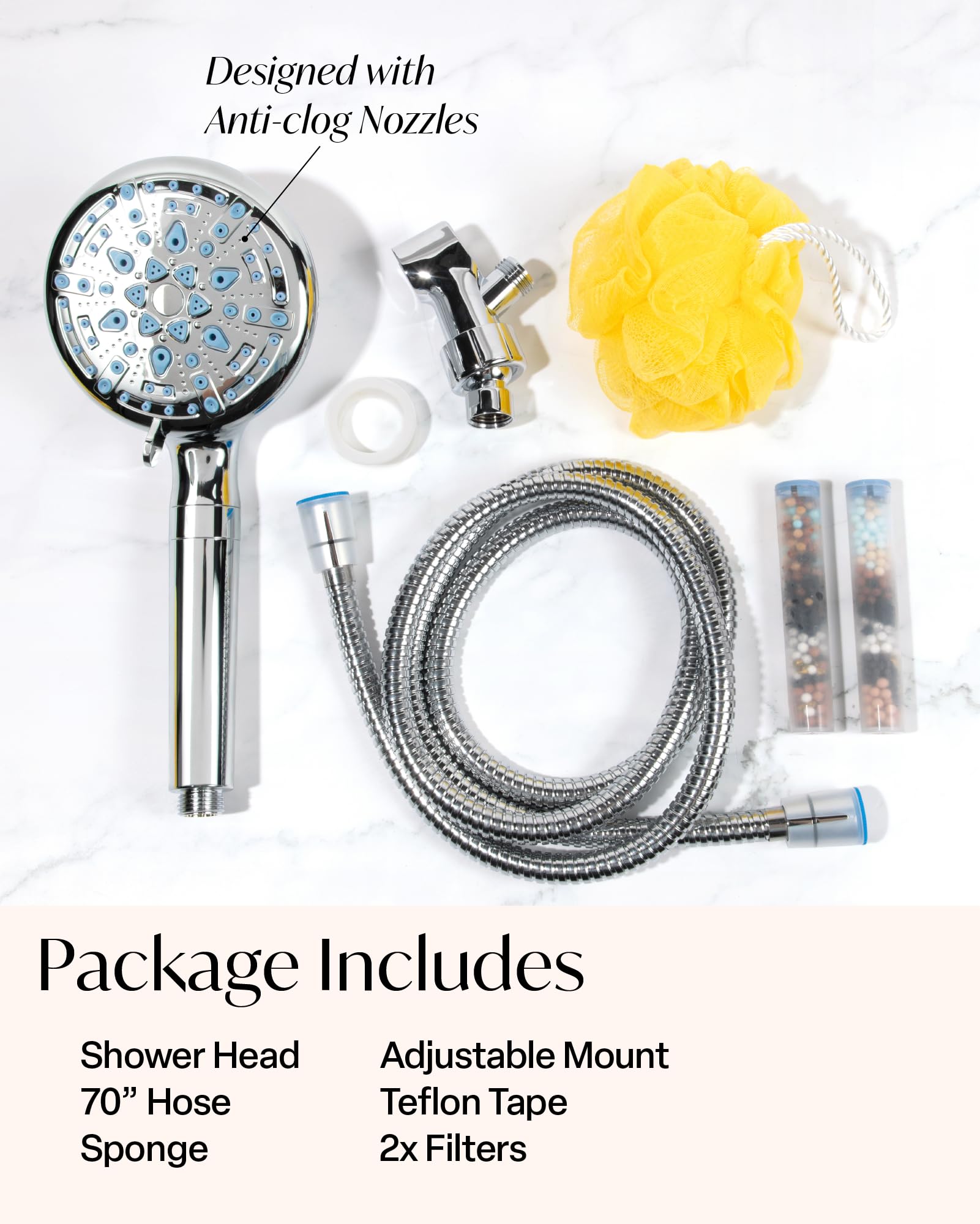 Veken Filtered Shower Head with Handheld