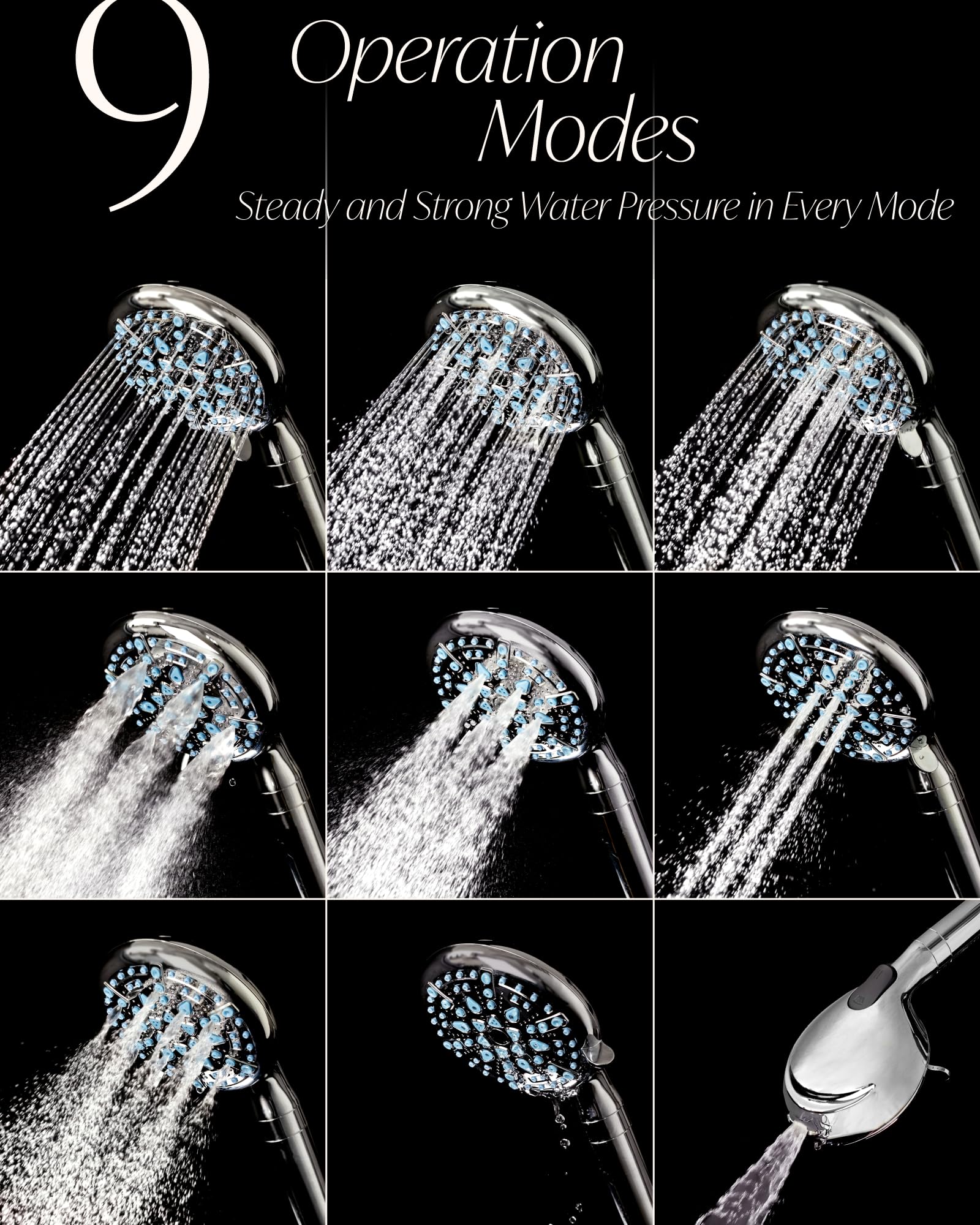 Veken Filtered Shower Head with Handheld