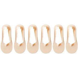 women no show socks ultra low cut liner socks ice feeling socks nonslip liner invisible flat boat thin socks 6/8 pairs (6 pairs nude)