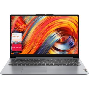 lenovo 15.6" ideapad 1 laptop, 1tb ssd storage, 20gb memory, amd athlon silver processor, 15.6" hd display, wi-fi 6 & bluetooth 5.1, sd card reader, hdmi, windows 11 home, 1 year microsoft 365