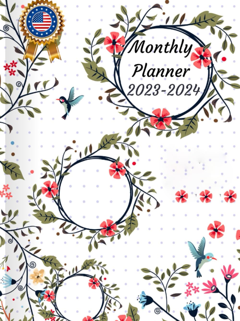 July 2023-December 2024 18 Month: Weekly Planner Calendar Schedule Organizer July 2023 to December 2024,A4