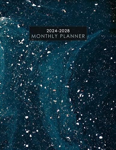 2024-2028: Monthly Planner Five Years Agenda & Organizer from January 2024 to December 2028