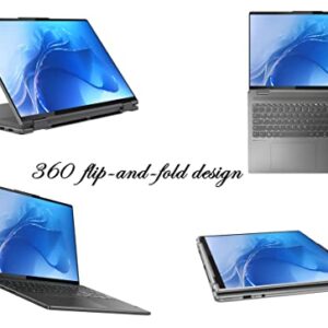 Lenovo Yoga 7I 16'' 2.5K 16:10 400Nits Touch 2-in-1 360° Laptop Intel 12-Core i5 1240P Evo 2X Thunderbolt 4 Wi Fi 6 Backlit KB Win11 (8GB RAM | 256GB PCIe SSD)