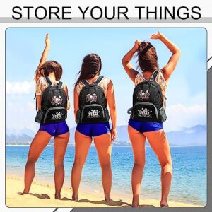 Sweetude 3 Pcs Cheerleader Backpack for Cheerleading Gift Cheerleading Bookbag Casual for Sport Game Travel Hiking Camping Picnic