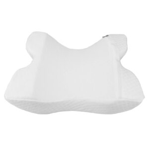 TOPINCN Sleeping Pillow Couple Pillow Arm Pillow Slow Rebound Pressure Pillow Cuddle Pillow Memory Foam Travel Arched Shaped U Pillow Providing Comfort