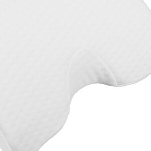 TOPINCN Sleeping Pillow Couple Pillow Arm Pillow Slow Rebound Pressure Pillow Cuddle Pillow Memory Foam Travel Arched Shaped U Pillow Providing Comfort