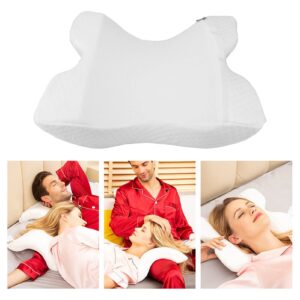 TOPINCN Sleeping Pillow Couple Pillow Arm Pillow Slow Rebound Pressure Pillow Cuddle Pillow Memory Foam Travel Arched Shaped U Pillow Providing Comfort