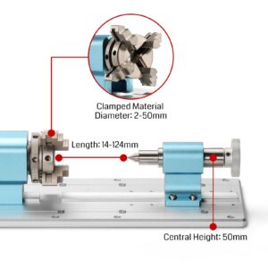 Genmitsu 4040-PRO CNC Machine with 4th Axis Rotary Module Kit and Offline Controller