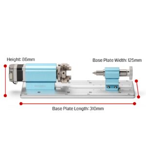 Genmitsu 4040-PRO CNC Machine with 4th Axis Rotary Module Kit and Offline Controller