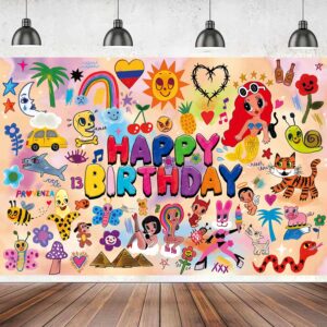 5x3ft birthday decorations happy birthday banner, party decorations for children happy birthday banner party supplies party decorations