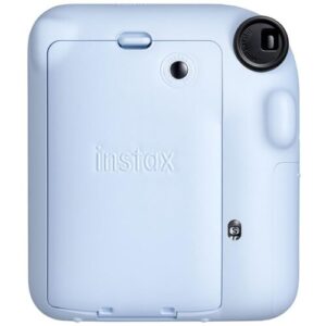 Fujifilm Instax Mini 12 Instant Camera Accessory Kit (Pastel Blue) with Mini Sky Blue Film (2 Pack), Sky Blue Case