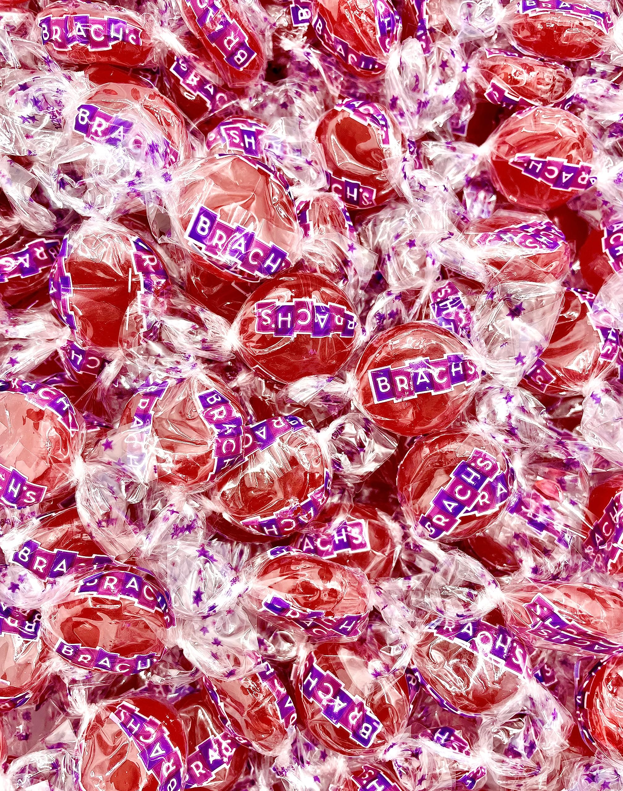 Brach's Cinnamon Hard Candy - 1 Pound Bulk Candy - Individually Wrapped Red Hots Candy Holiday Candy - Christmas Candy Bulk for Holiday - Classic Cinnamon Disk Hard Candy - Perfect Christmas Candy - Hard Christmas Candy Old Fashioned Red Candies