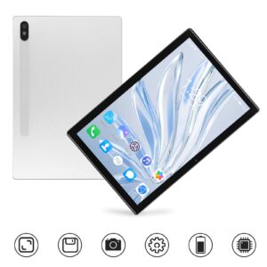 Acogedor MA11 Tablet, 2 in 1 Tablet 10.1 Inch HD Touch Screen, Octa Core CPU, 8GB+256GB, 5G WiFi, 7000mAh Battery, Dual SIM Dual Standby, 8MP and 16MP Dual Camera (US Plug)