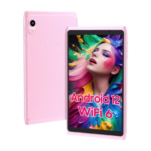 bnegynng tablet 8 inch android 12 tablets, 2gb ram 32gb rom 512gb expand, wifi6, quad-core processor, dual camera, ips hd touch screen, long battery life tablet pc