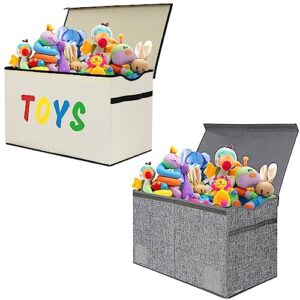 VICTOR'S Toy Box BEIGE2+DARK-GREY