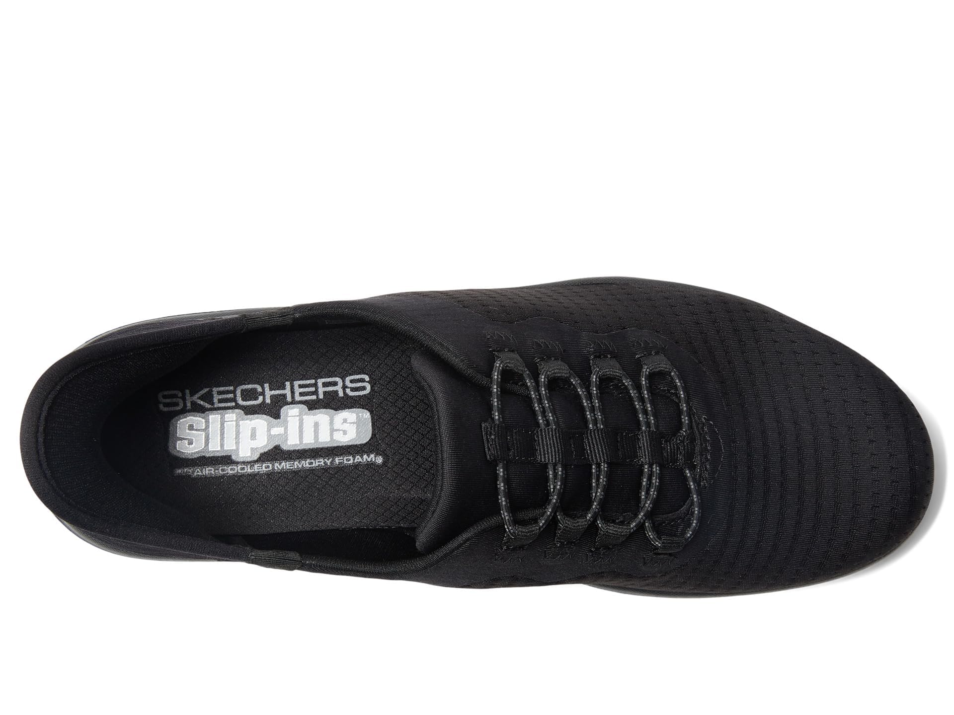 Skechers On-The-Go Flex- Clever Hands Free Slip-Ins Black/Black 7.5 B (M)