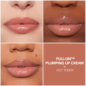 Buxom Full-On Plumping Lip Cream, Lip Plumper Gloss, Enhancing Tinted Lip Plumper, Moisturizing Lip Gloss with Peptides and Vitamin E, Cruelty Free