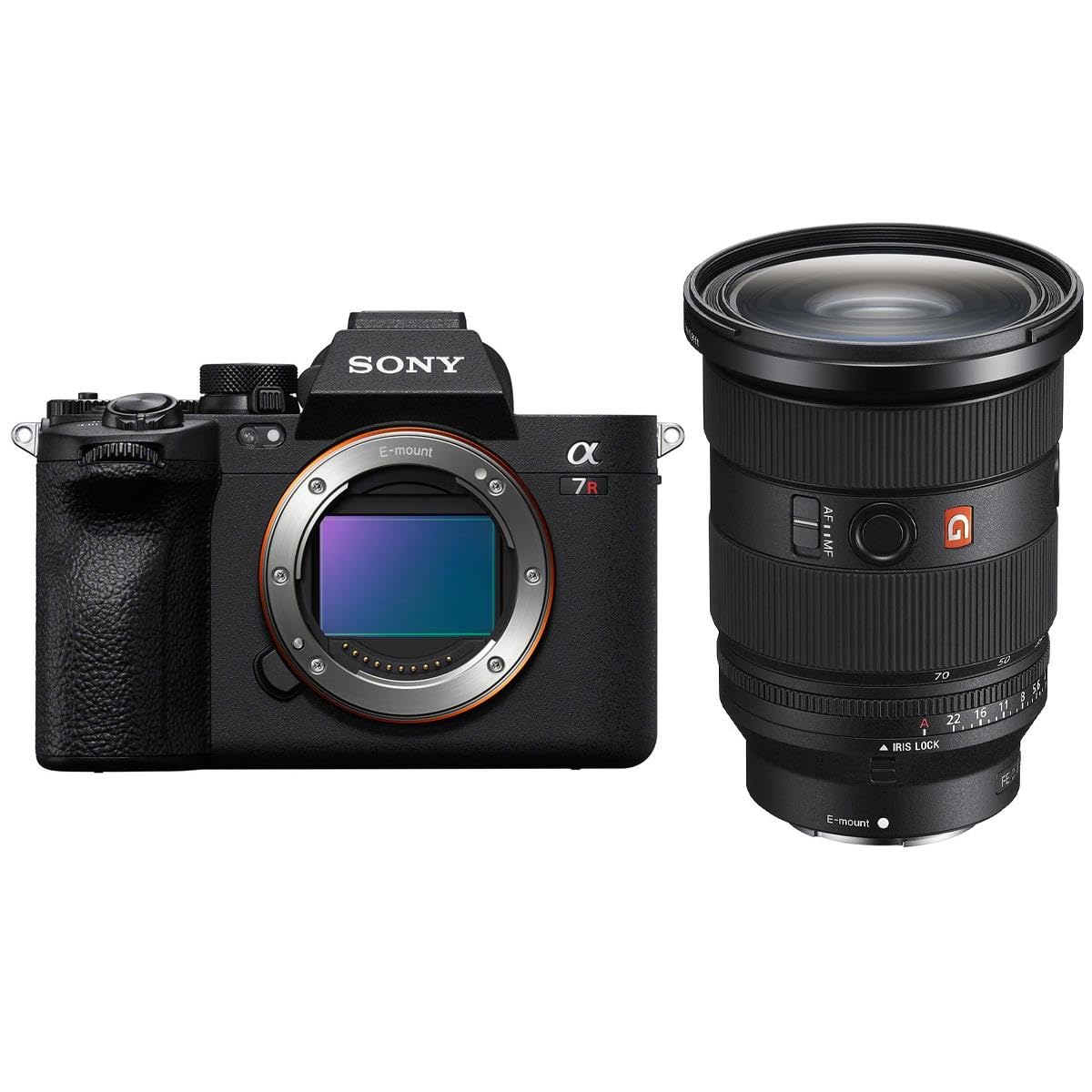 Sony Alpha a7R V 61.0MP Full Frame Mirrorless Digital Interchangeable Lens Camera Body - Bundle with Sony FE 24-70mm f/2.8 GM II Standard Zoom E-Mount Lens