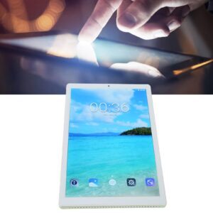 ciciglow S60 Android Tablet, 5G WiFi Tablet, 4G Calling Tablet, 10.1 Inch FHD Screen, Efficient Octa Core Processor, 6GB RAM 128GB ROM, 5MP+8MP Camera, 6000mAh (Green)