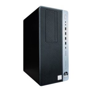 HP EliteDesk 800G4 Tower Desktop Computer | Hexa Core Intel i7 (3.4) | 16GB DDR4 RAM | 500GB SSD Solid State | Windows 11 Professional | New 22in LCD Monitor | Home or Office PC (Renewed)