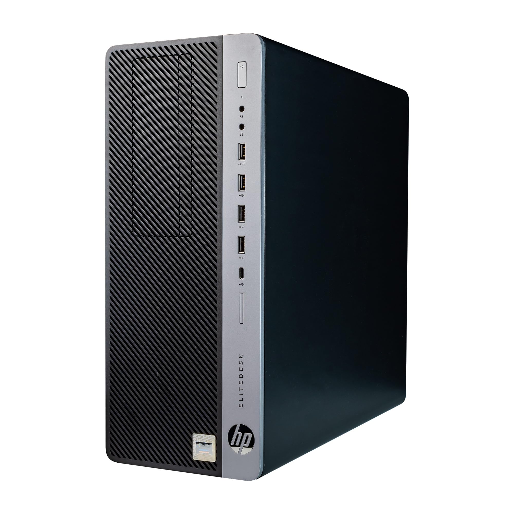 HP EliteDesk 800G4 Tower Desktop Computer | Hexa Core Intel i7 (3.4) | 16GB DDR4 RAM | 500GB SSD Solid State | Windows 11 Professional | New 22in LCD Monitor | Home or Office PC (Renewed)