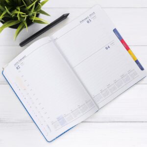 NUOBESTY Bookmark Bookbaga Note Pad Efficient Planner Date Planner Work Notepad Notebook Calendar Schedule Notepad Efficient Plan Pad The List Lesson Plan Calendar Book Dating Paper