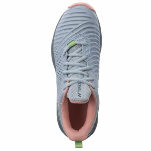 YONEX(ヨネックス) Women's Tennis Shoe, graish Blue/Pink, 24.5 cm