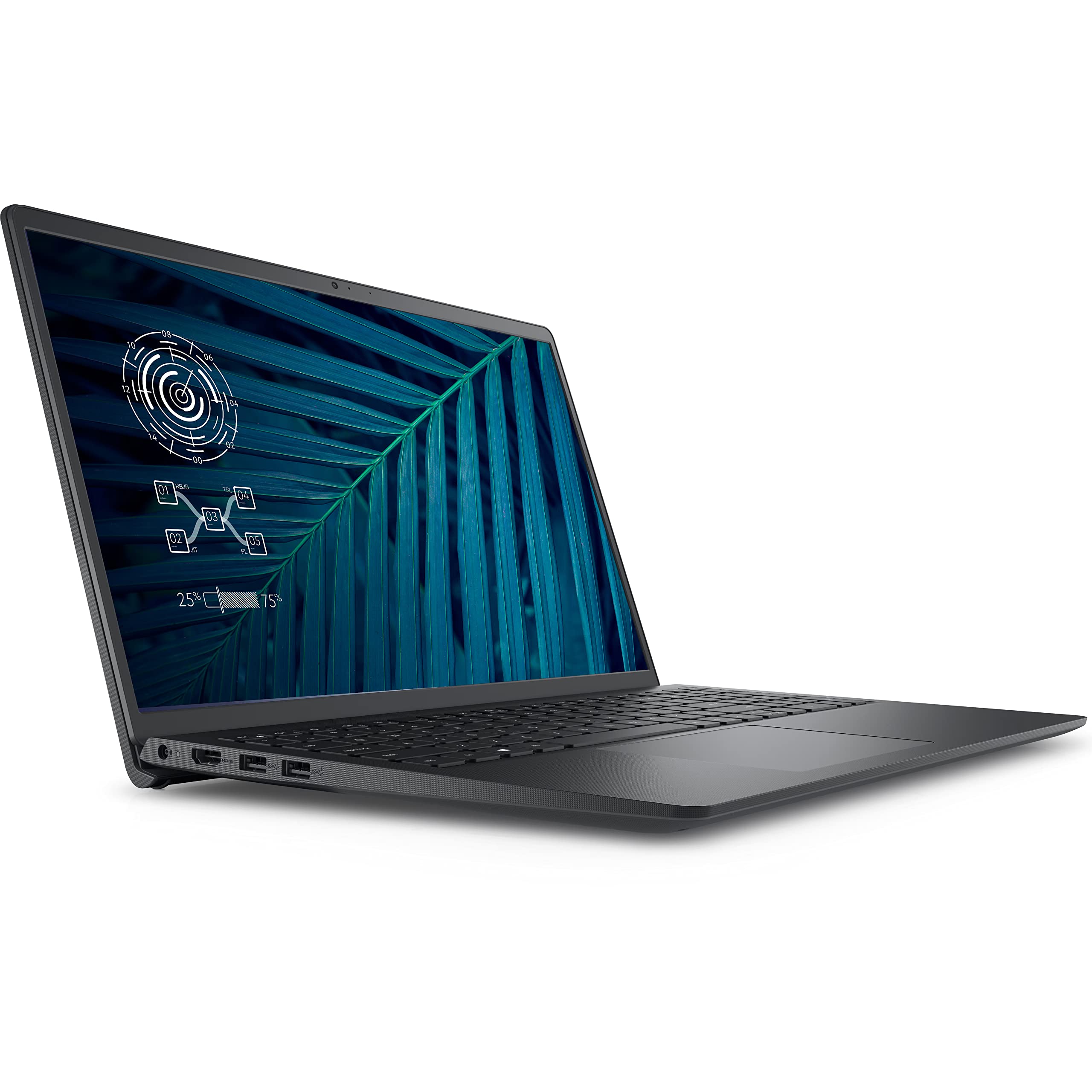 Dell Vostro 3510 15.6" FHD Business Laptop Computer, Intel Quad-Core i7-1165G7 up to 4.7GHz, 16GB DDR4 RAM, 1TB PCIe SSD, 802.11AC WiFi, Bluetooth, Carbon Black, Windows 11 Professional