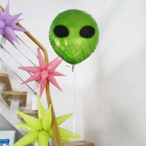 Alien head balloons,Alien UFO party supplies balloons,outer space Alien birthday party decoration,baby shower/carnival circus/halloween party decoration