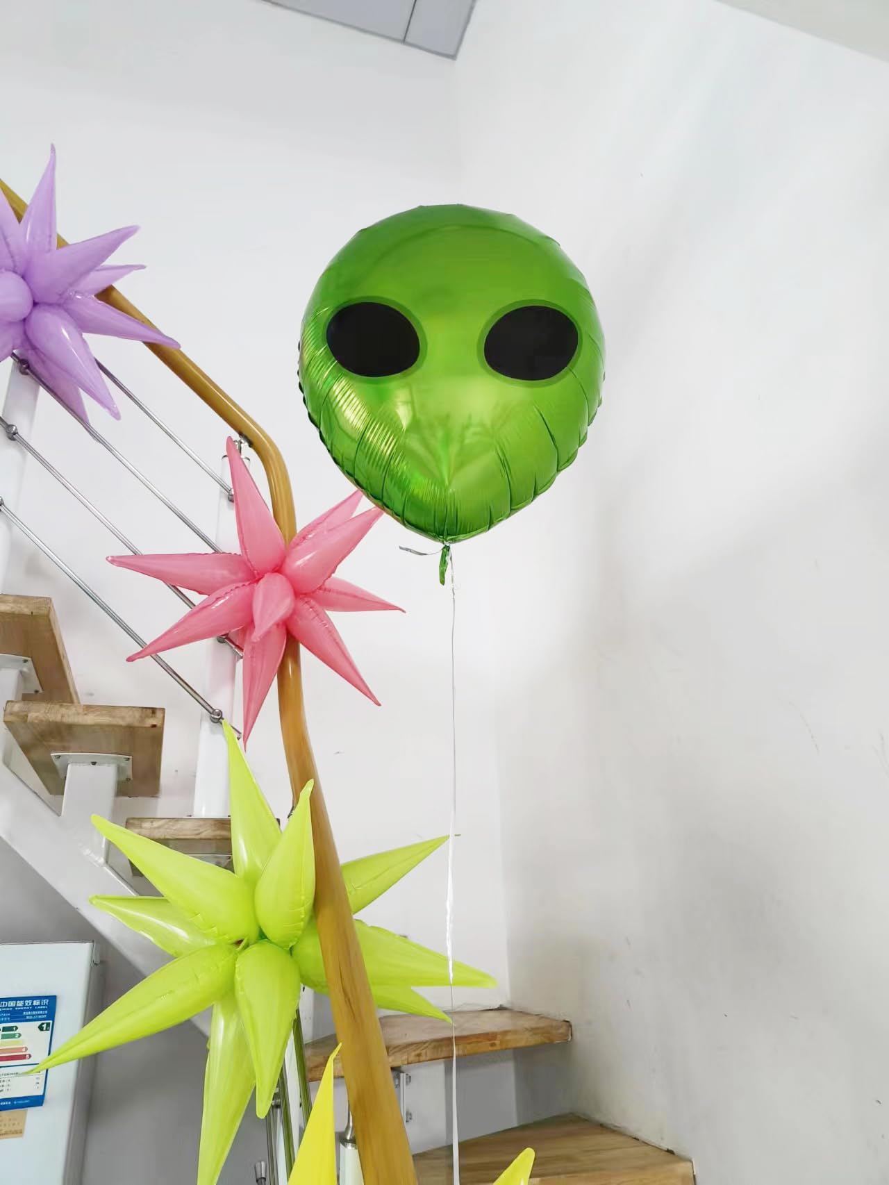 Alien head balloons,Alien UFO party supplies balloons,outer space Alien birthday party decoration,baby shower/carnival circus/halloween party decoration