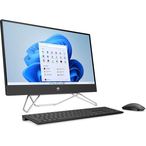 HP 24 23.8" Touchscreen FHD All-in-One Computer Intel Core i5-1235U 8GB RAM 512GB SSD Intel Iris Xe Graphics Jet Black