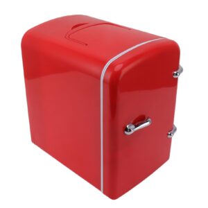 headerbs cosmetic makeup mini fridge, mini beauty fridge abs plastic for bedroom (us plug)