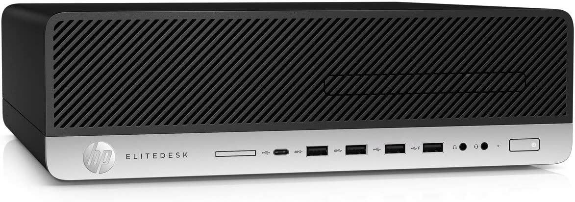 HP EliteDesk 800 G4 SFF Business Desktop PC, Intel Core i5-8500 3.0Ghz up to 4.1GHz, 16GB DDR4 RAM, 512 GB SSD, DVD, Bluetooth, Windows 10 Pro (Renewed), Black