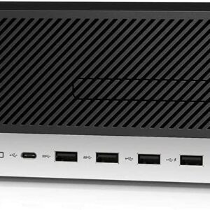 HP EliteDesk 800 G4 SFF Business Desktop PC, Intel Core i5-8500 3.0Ghz up to 4.1GHz, 16GB DDR4 RAM, 512 GB SSD, DVD, Bluetooth, Windows 10 Pro (Renewed), Black