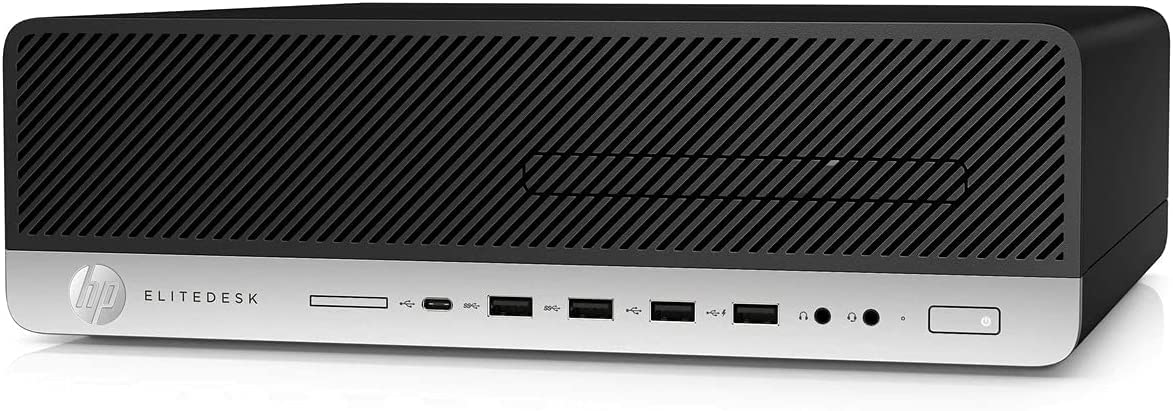 HP EliteDesk 800 G4 SFF Business Desktop PC, Intel Core i5-8500 3.0Ghz up to 4.1GHz, 16GB DDR4 RAM, 512 GB SSD, DVD, Bluetooth, Windows 10 Pro (Renewed), Black