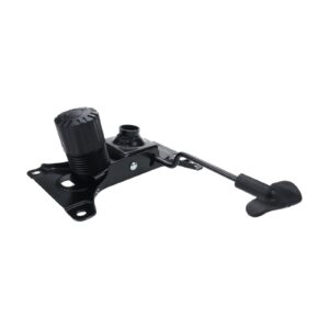 Wealrit Office Chair Tilt Base, Heavy Duty Control Lift Mechanism Black Swivel Base Plate 8.3" x 5.1" Mouting Holes Dimension Office Chair Parts Replacement