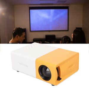 Mini Pocket Projector TFT LCD 1080P 1920x1080 Multimedia Theater Video Movie Projector with AV VGA HDMI USB for Office Home Phone PS4 PS5 TV Box, 24 to 60 Inches Projection