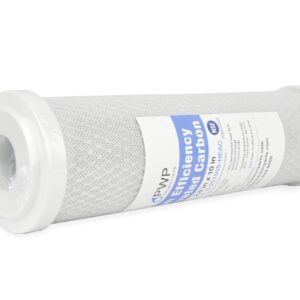 High Efficiency Activated Carbon Water Filter Cartridge 5 Micron Fits Standard 2.5 x10" Housings