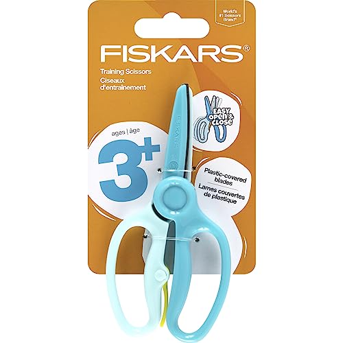 Fiskars® Training Scissors, Turquoise