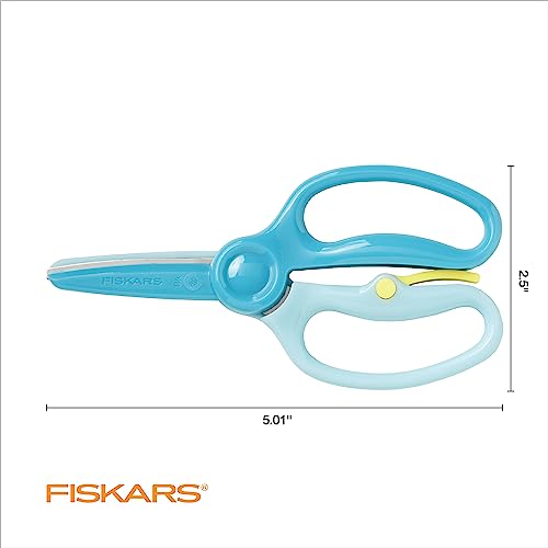 Fiskars® Training Scissors, Turquoise