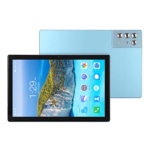 fannay Business Tablet, 10.1in FHD HD Tablet 8GB RAM 256GB ROM Octa Core CPU for Working (US Plug)