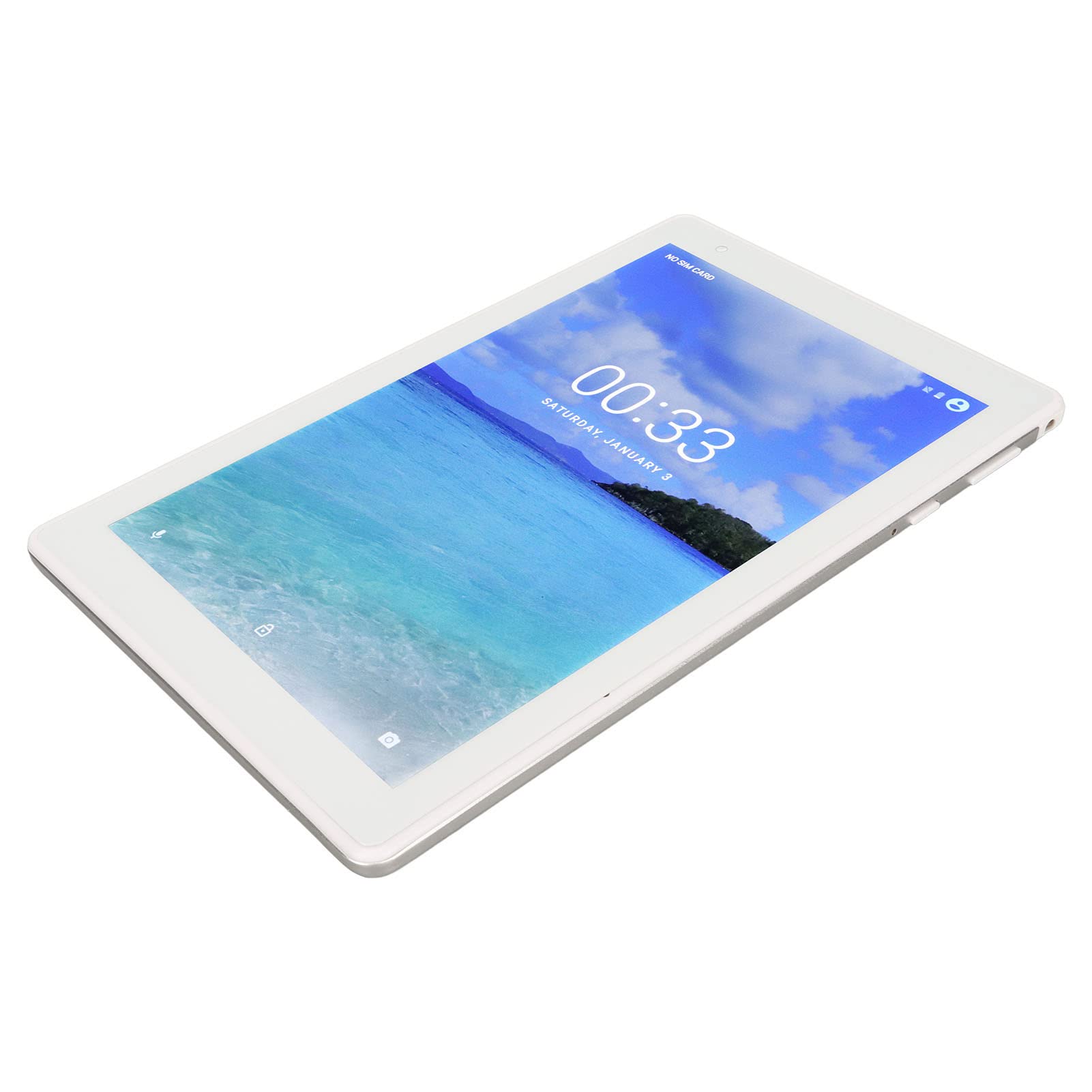 8.1 Inch Tablet Dual Cards Dual Standby 2.4G 5G WiFi 100-240V 10 Call Tablet for Reading (US Plug)