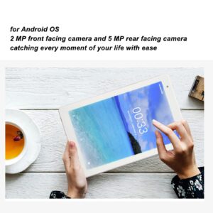 8.1 Inch Tablet Dual Cards Dual Standby 2.4G 5G WiFi 100-240V 10 Call Tablet for Reading (US Plug)