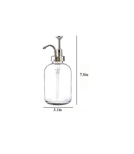 Soap Dispensers Soap Dispenser Bottles Household Foam Bottle Large Capacity Lotion Hand Soap Bottle Sub-Bottling Cleanser Bottle（500ml） Countertop